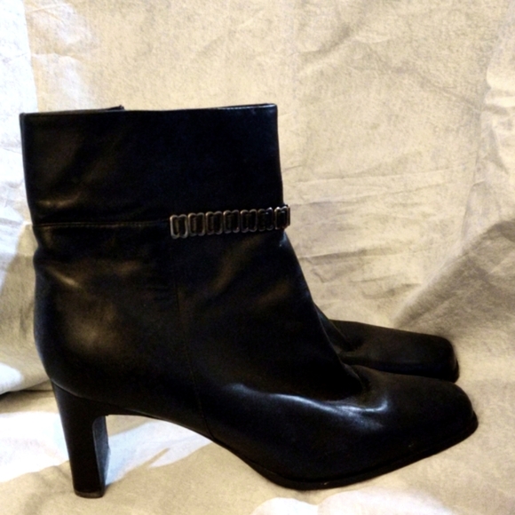 Markon | Shoes | Markon Carson Ox Black Leather Ankle Boots | Poshmark